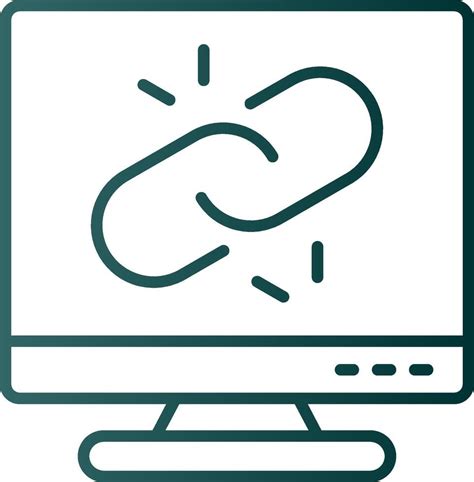 Unlink Line Gradient Icon 43746026 Vector Art At Vecteezy