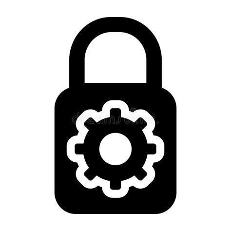 Security Configuration Icon Stock Vector Illustration Of Safe Secure 284063382
