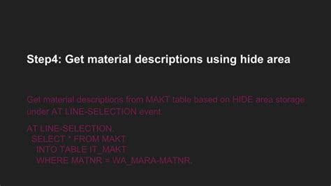 Interactive Report Using Hide Technique Pptx Computing Technology