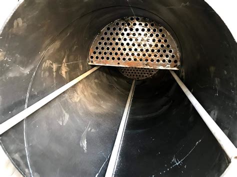 Stainless Steel Double Pass Condenser For Industrial Use Round At