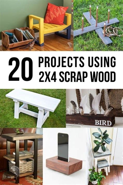 20 Creative And Easy To Make Scrap 2x4 Projects Anikas Diy Life Easy