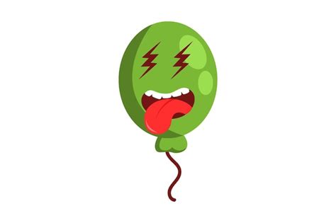 Premium Vector Balloon Funny And Weird Sticker Premium Vector Balloon Funny And Weird Sticker