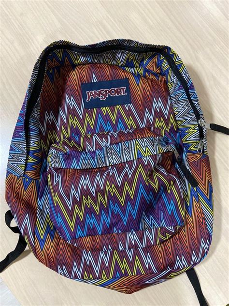 Jansport Authentic Pattern Backpack Womens Fashion Bags And Wallets