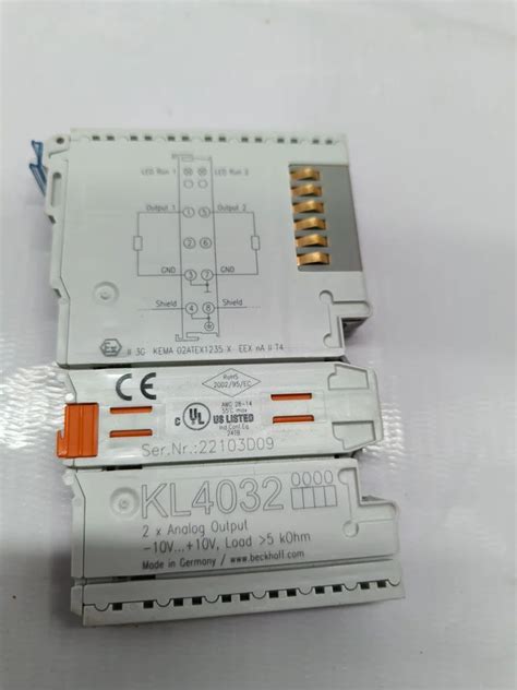 Beckhoff Kl4032 Analog Output Terminal At ₹ 1000piece Bhavnagar Id