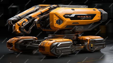 Premium Photo Design Modular Reconfigurable Industrial Robot Wallpaper