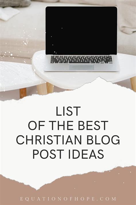 100 Creative Unique Christian Blog Post Ideas Artofit
