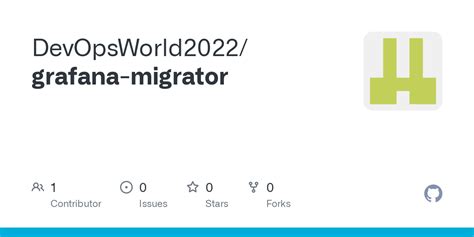 github devopsworld2022 grafana migrator