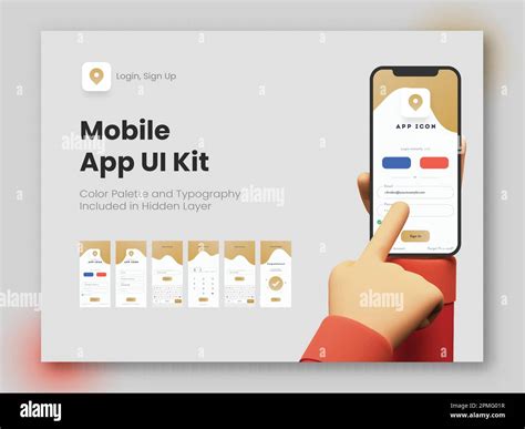 Wireframe Ui Ux Gui Layout With Different Login Screens Including Account Sign In Sign Up And