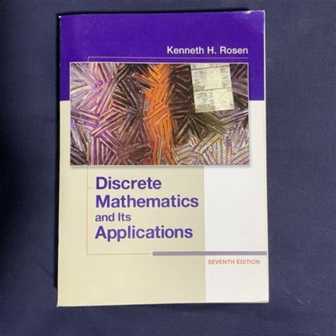 Jual Discrete Mathematics And Its Applications 7th Edition Kenneth H Rosen Buku Bekas