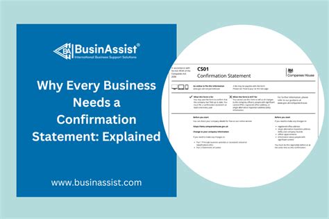 What Is A Confirmation Statement Causes Of Overdue 2025