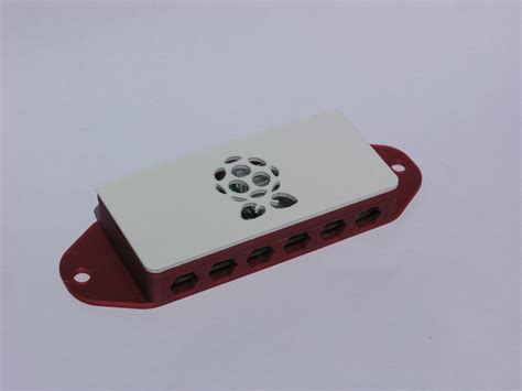 Raspberry Pi Zero Simplistic Case With Logo Remix By Pea Prog Download Free Stl Model