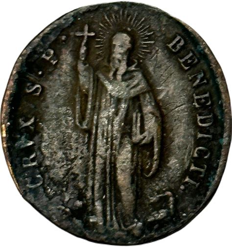 Medal - Saint Benedict - Vatican City – Numista