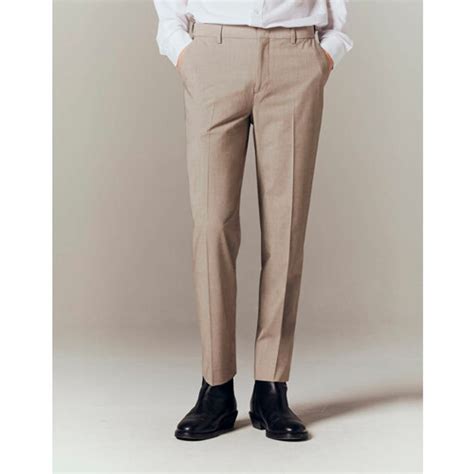 포스티 지오다노 쿨맥스 테이퍼드 핏 슬랙스 바지 01113515