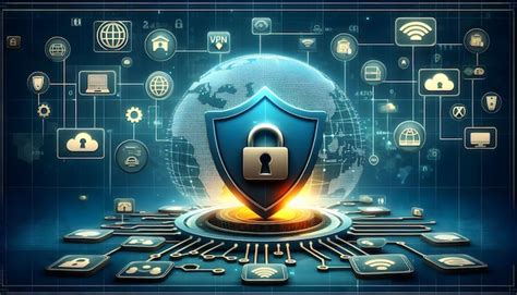 2d Vector As Vpn Virtual Private Network Icon With A Shield And Network