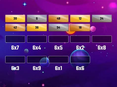 的九九乘法表 匹配遊戲