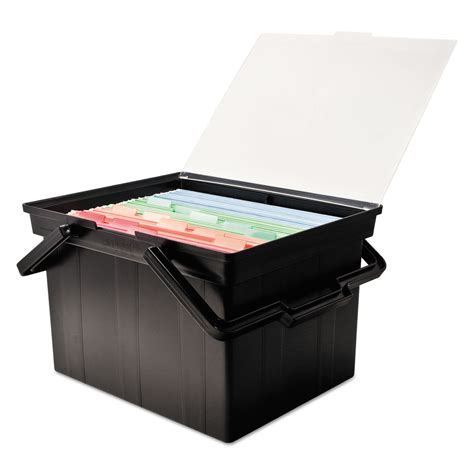 Companion Portable File Storage Box By Advantus AVTTLF2B OnTimeSupplies Com