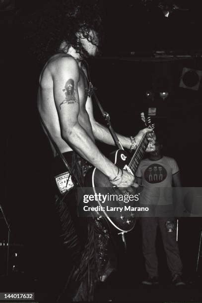 Slash Of Guns N Roses Performs At Lamour On October 29 1987 In The