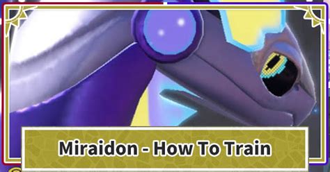 Pokemon Scarlet And Violet Miraidon Build For Tera Raid How To