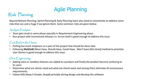 Agile Estimating And Planning PPT