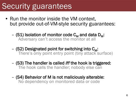 Ppt Secure In Vm Monitoring Using Hardware Virtualization Powerpoint Presentation Id 6593666
