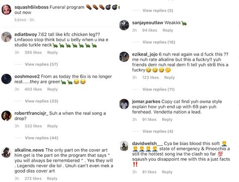 Squash 6ix Boss Hit Back Hard At Alkaline With “funeral Program” Diss