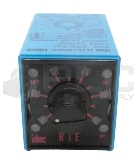 NEW IDEC RTE P21 ELECTRONIC TIMER 120 240VAC 10A PLC Toolbox Supply