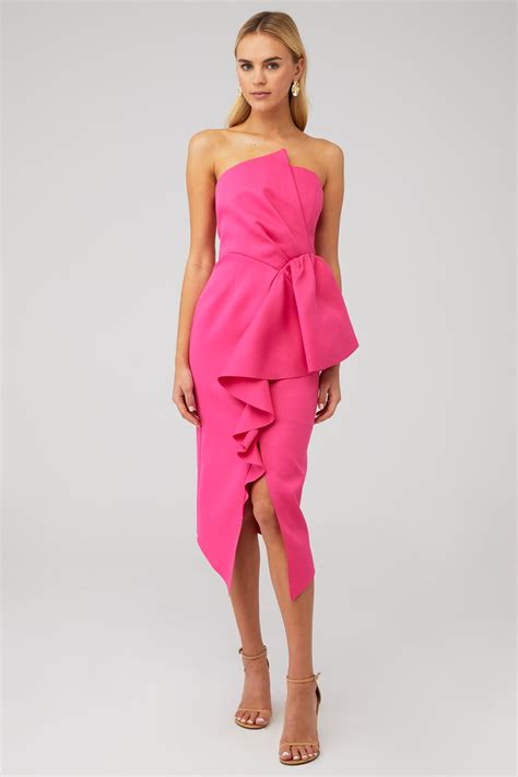 Elliatt Madilyn Dress In Fuchsia Fashionpass