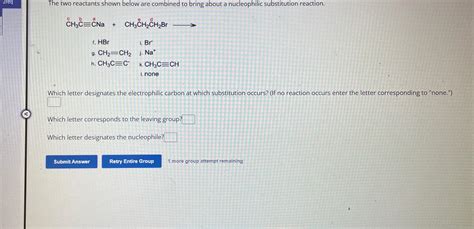 The Two Reactants Shown Below Are Combined To Bring
