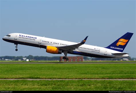 Aircraft Photo Of Tf Fin Boeing 757 208 Icelandair