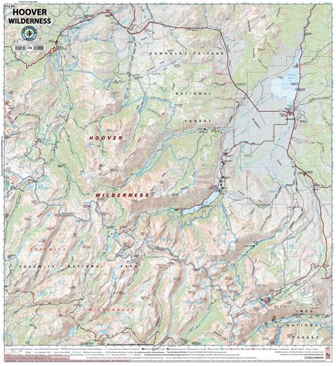 Hoover Wilderness Tom Harrison Maps