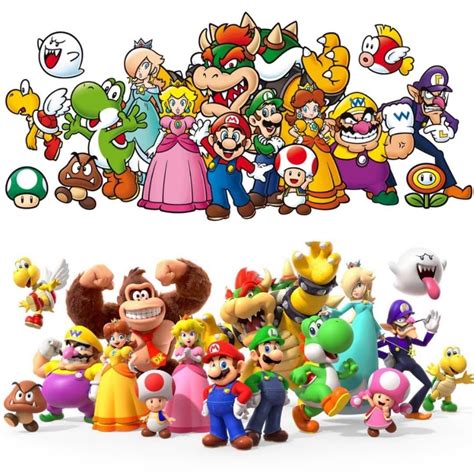 All Mario World Characters Mario Party All Characters Mario