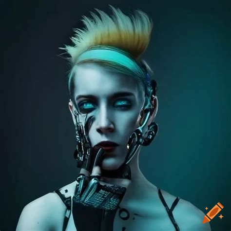 futuristic cyberpunk image on craiyon