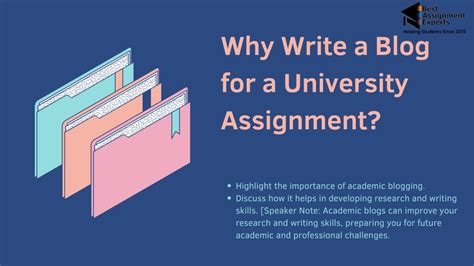 ppt how to write a blog for a university assignment best assignment