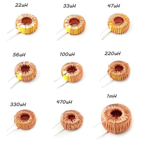 Inductor Bobina Con Nucleo Toroidal De Ferrita