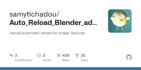 Github Samytichadouautoreloadblenderaddon Handy Automatic Reload For Image Textures