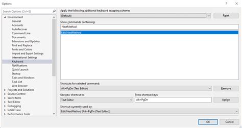 Visual Studio Keyboard Shortcuts To Navigate To Next Previous Member In Code HAVIT Knowledge Base