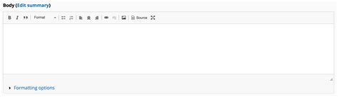 UX Make The Formatting Options Link Less Distracting Issue 3516 Backdrop Backdrop