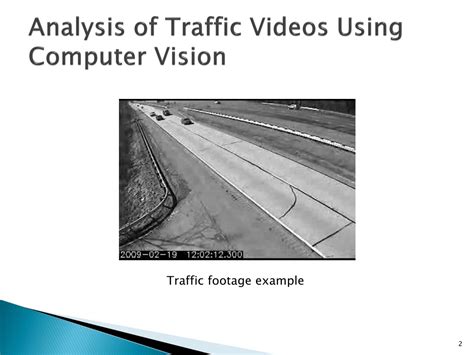 Ppt An Investigation Into Segmenting Traffic Images Using Various Types Of Graph Cuts