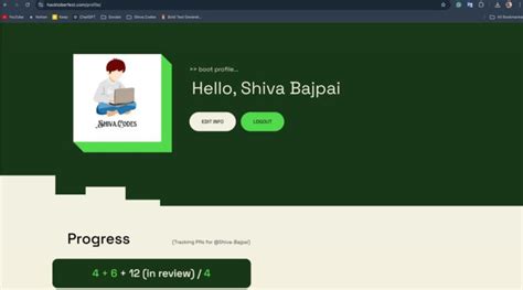 Shiva Bajpai On Linkedin Opensource Learn Grow Work Opensource Github Hacktoberfest2024