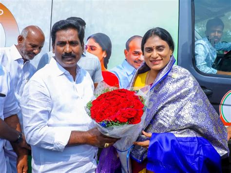 Ahead Of Ap Polls Another Ysrcp Mla Joins Congress