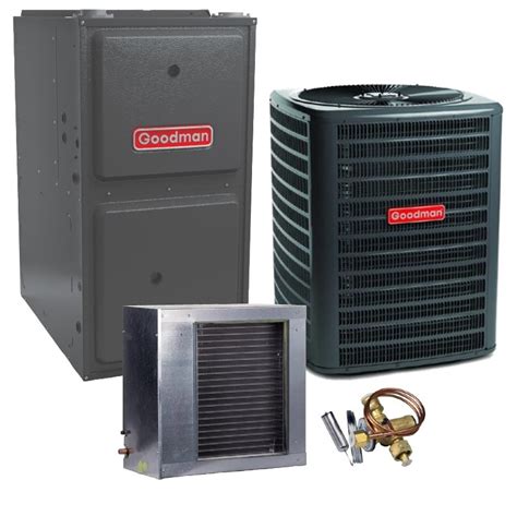 3 Ton 134 Seer2 80 Afue 60000 Btu Goodman Gas Furnace And Air