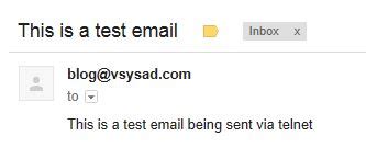 Testing SMTP Server From The Command Line HeelpBook