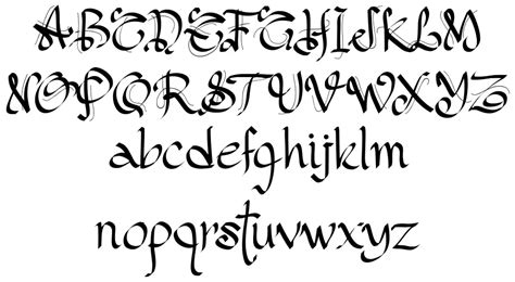 PW Gothic Style Font By Icon Designer FontRiver