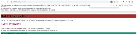 Html5 Htmlcss Html Htmlcssjavascript Akaash Zoho Wipro Css Tcs Akaash K