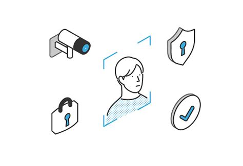 Personal Authentication And Security Systems Stock Illustration