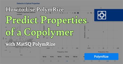 Polymrize Predict Polymer Properties Materials Square