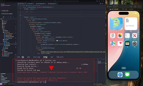 Command Codesign Failed With A Nonzero Exit Code General Flutter Forum