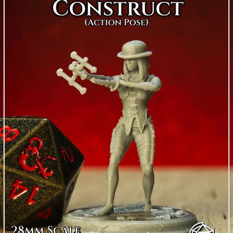 3d Printable Marionette Construct Action By M3dm