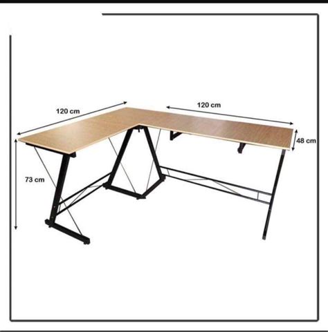 L SHAPED COMPUTER TABLE Furniture Home Living Furniture Tables Sets On Carousell