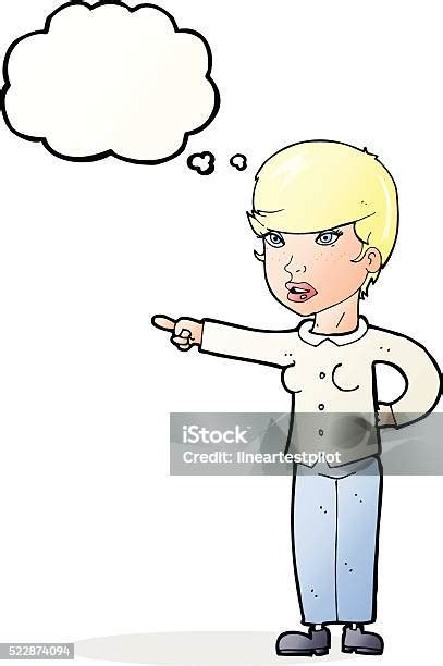 말풍선이 있고 손으로 가리키는 손가락 다양한 비난 여자 만화 캐릭터 구조에 대한 스톡 벡터 아트 및 기타 이미지 구조 그리기 낙서 드로잉 Istock